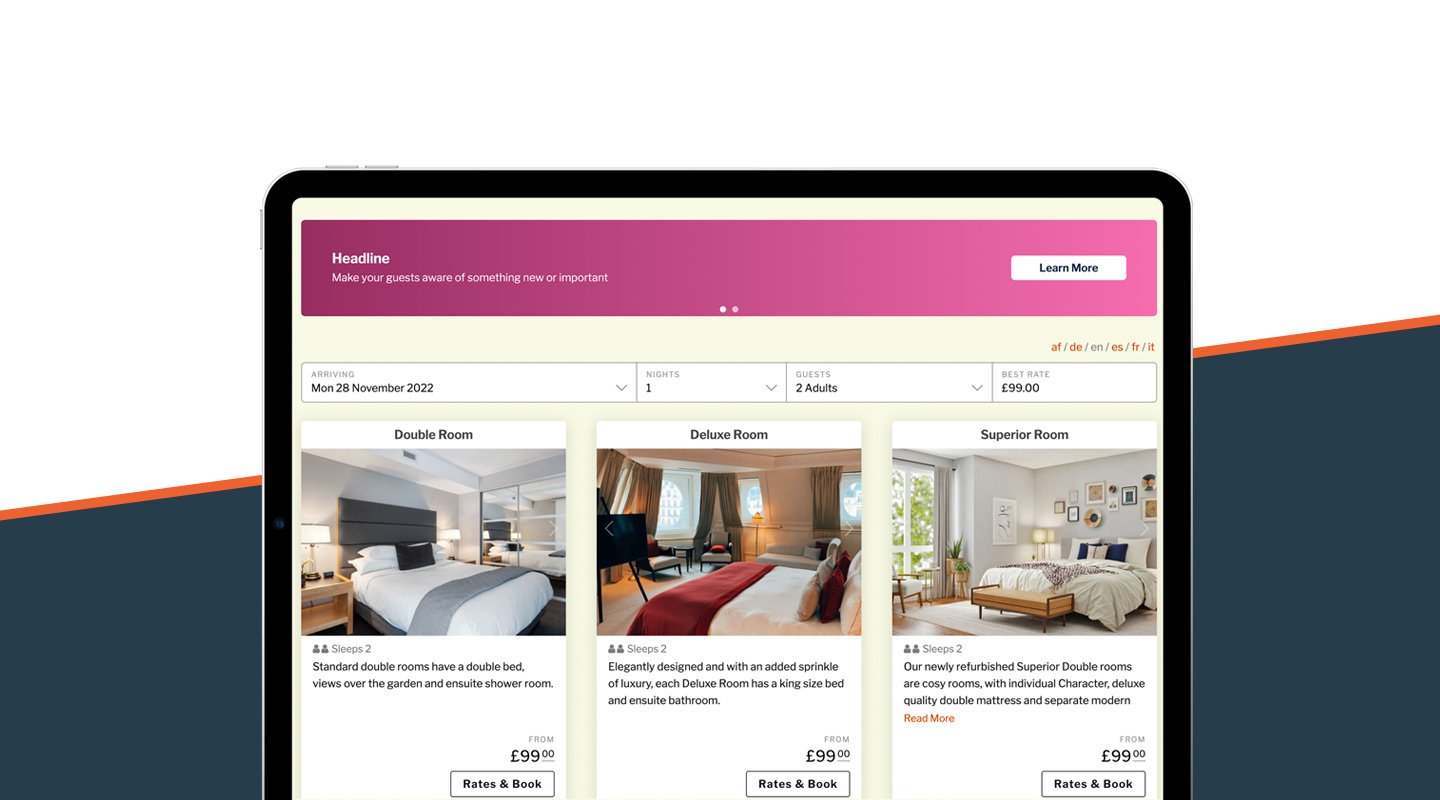 Visual Enhancements to our Online Booking Form | The Inn Style Blog