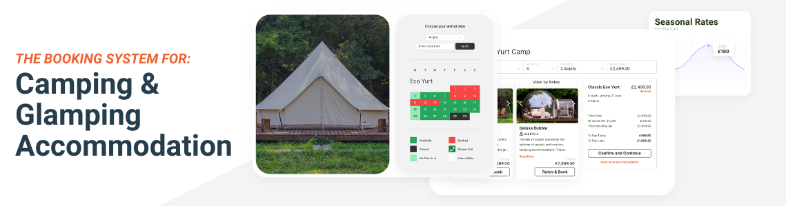 Campsite Booking System with 7 great features for you